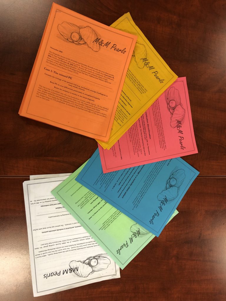 Success Story: Making the Most of M&M Rounds - South Island Medical ...