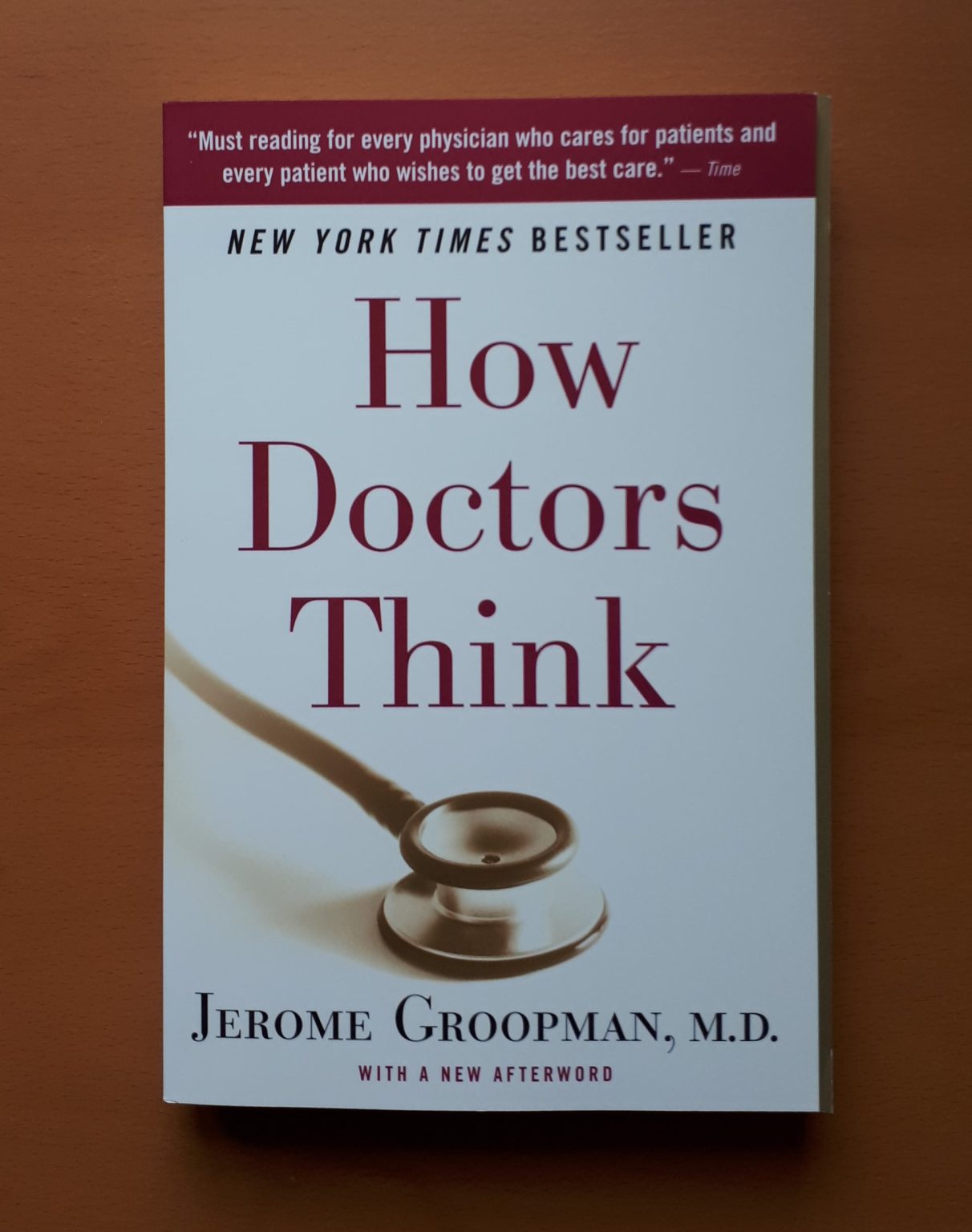 South Island MSA Reads..."How Doctors Think" by Jerome Groopman - South ...