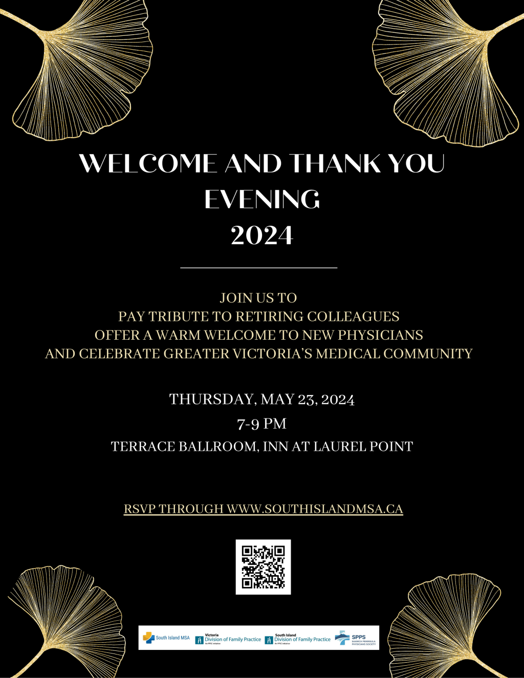 Welcome and Thank You Evening - South Island Medical Staff Association